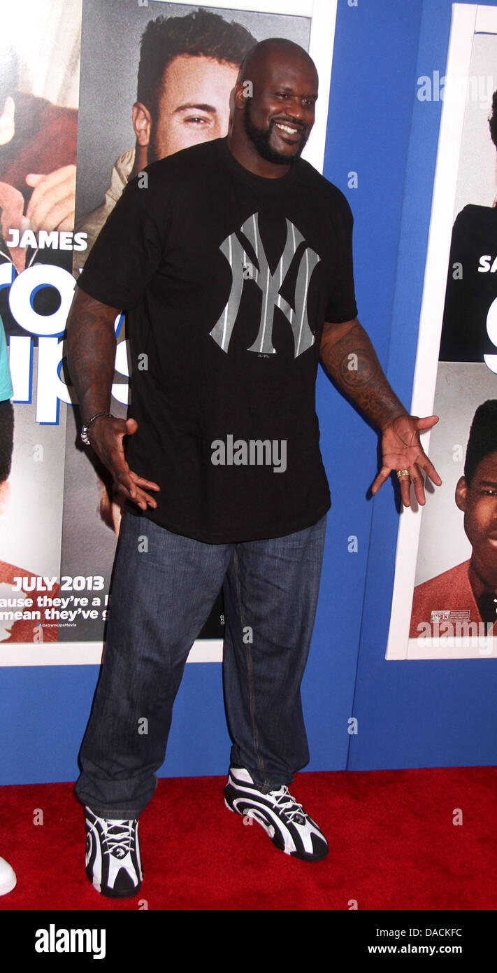 New York, New York, USA. 10th July, 2013. Former basketball player ...