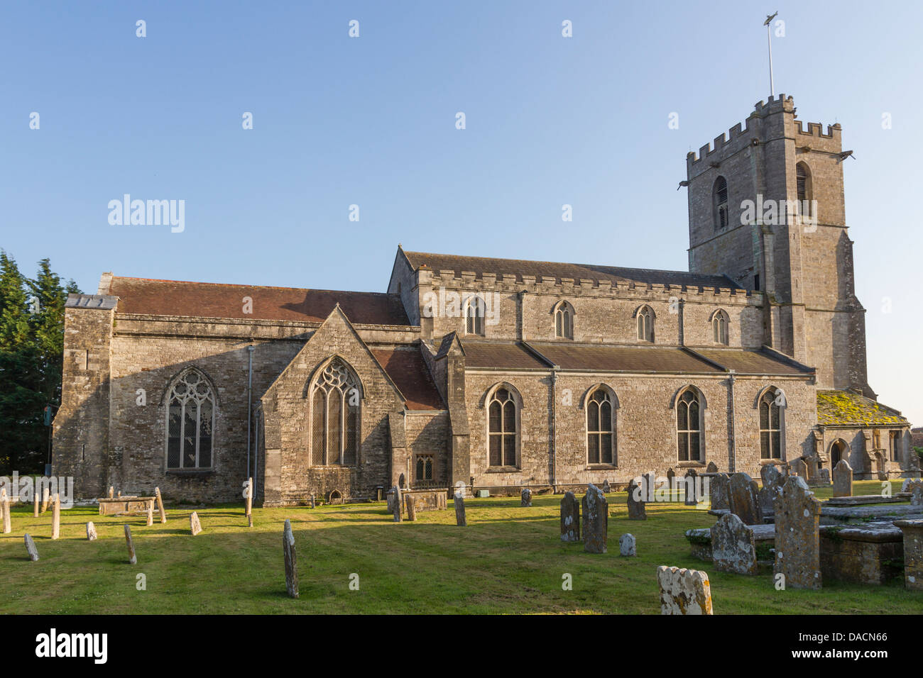 England Dorset, Wareham, Lady St.Mary church Stock Photo - Alamy