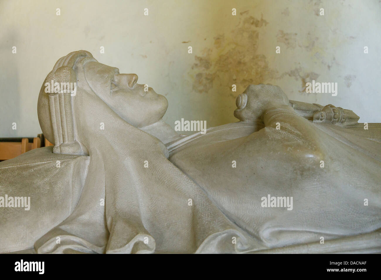England Dorset, Wareham, St.Martin-on-the-walls church, effigy of T.E ...