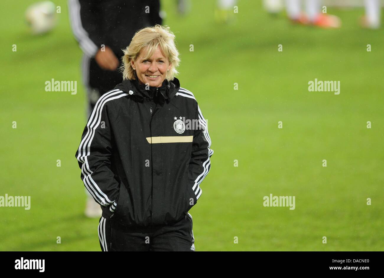 Vaxjo, Sweden. 10th July, 2013. German national coach Silvia Neid ...