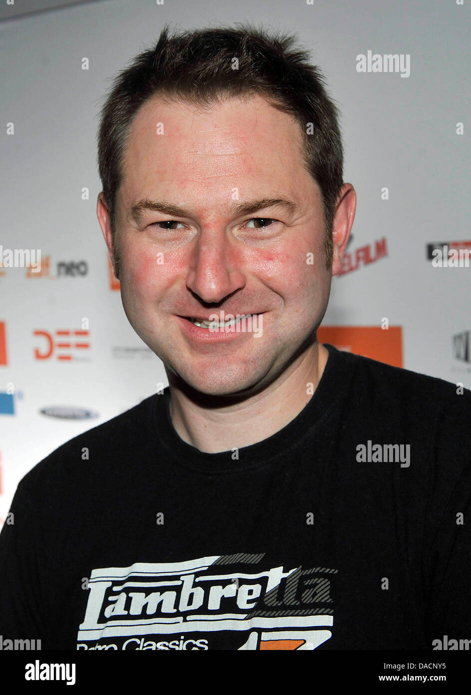 Author Danny Brocklehurst poses before the premiere of the US version ...