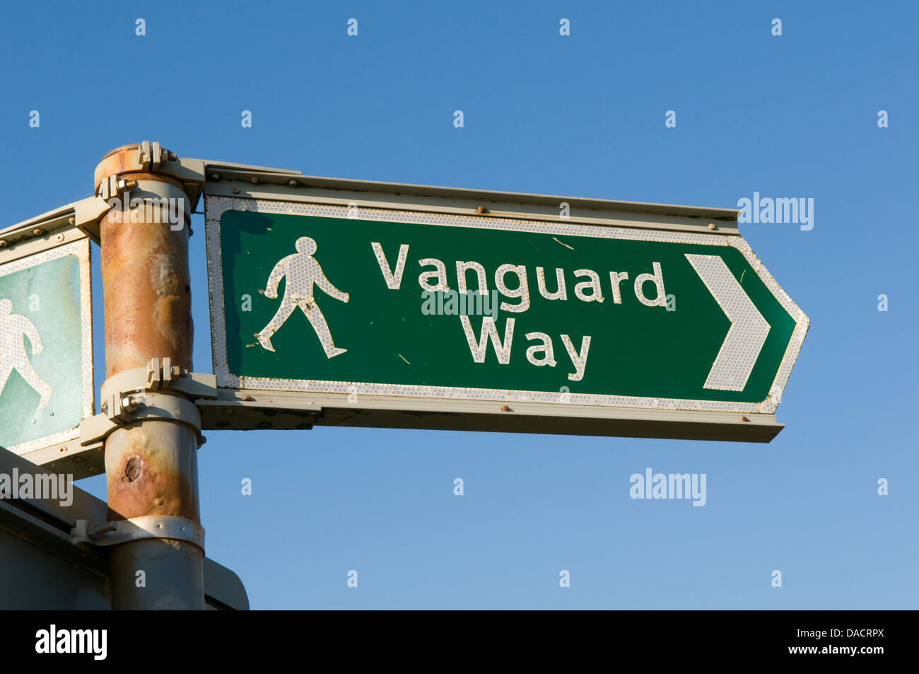 Vanguard way sign hi-res stock photography and images - Alamy