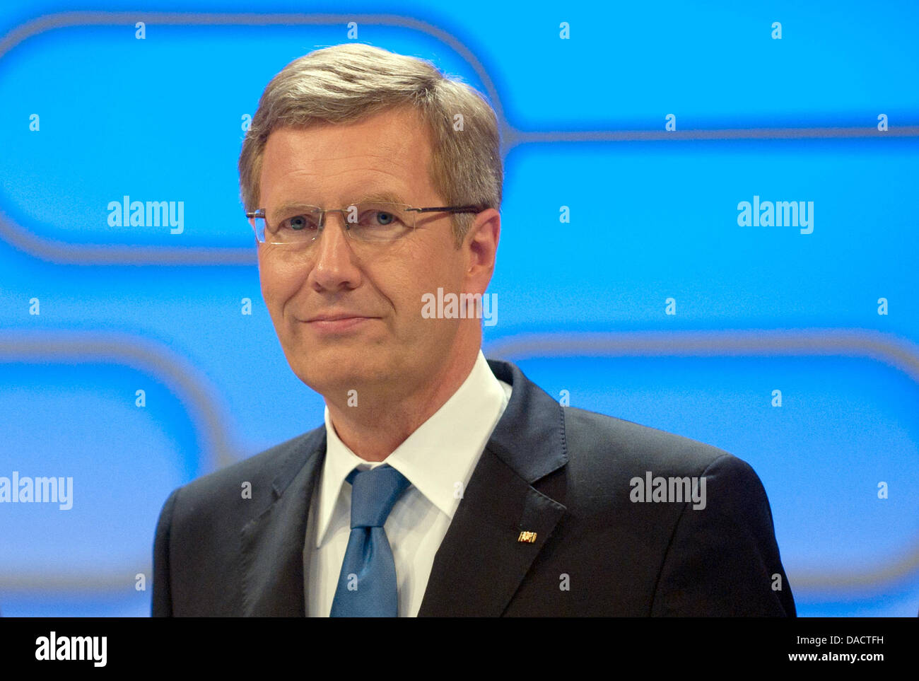German President Christian Wulff awards the German Future Prize, one of ...
