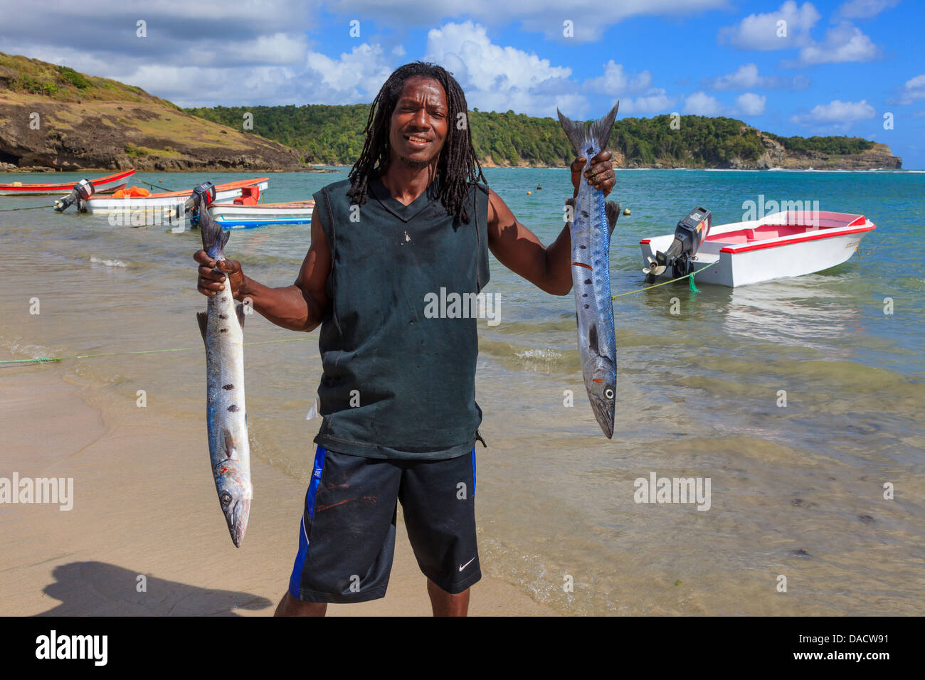 Fisherman caribbean hi-res stock photography and images - Alamy