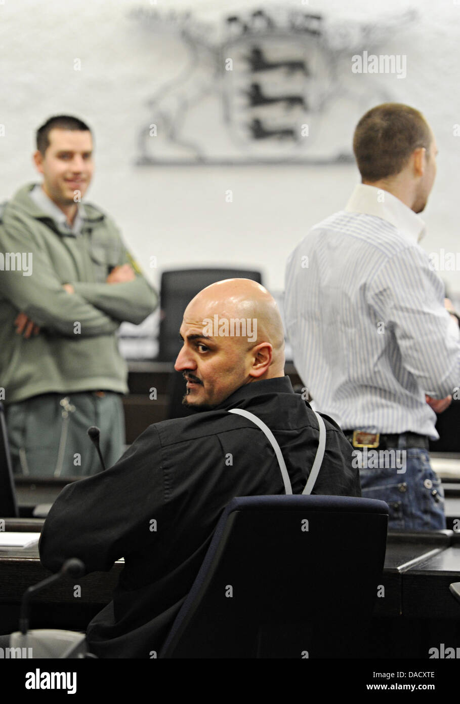 Rapper Giwar H., alias Xatar, one of the defendants of the gold robbery ...