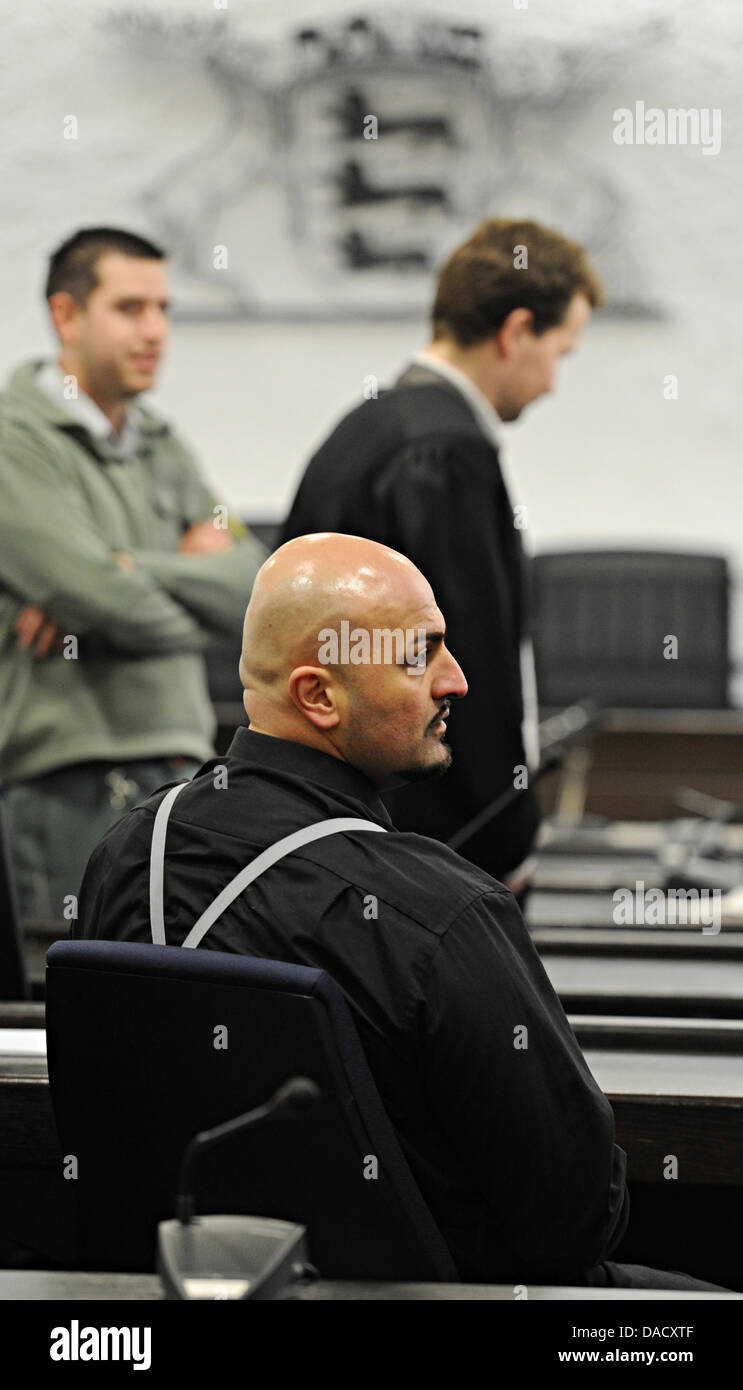 Rapper Giwar H., alias Xatar, one of the defendants of the gold robbery ...