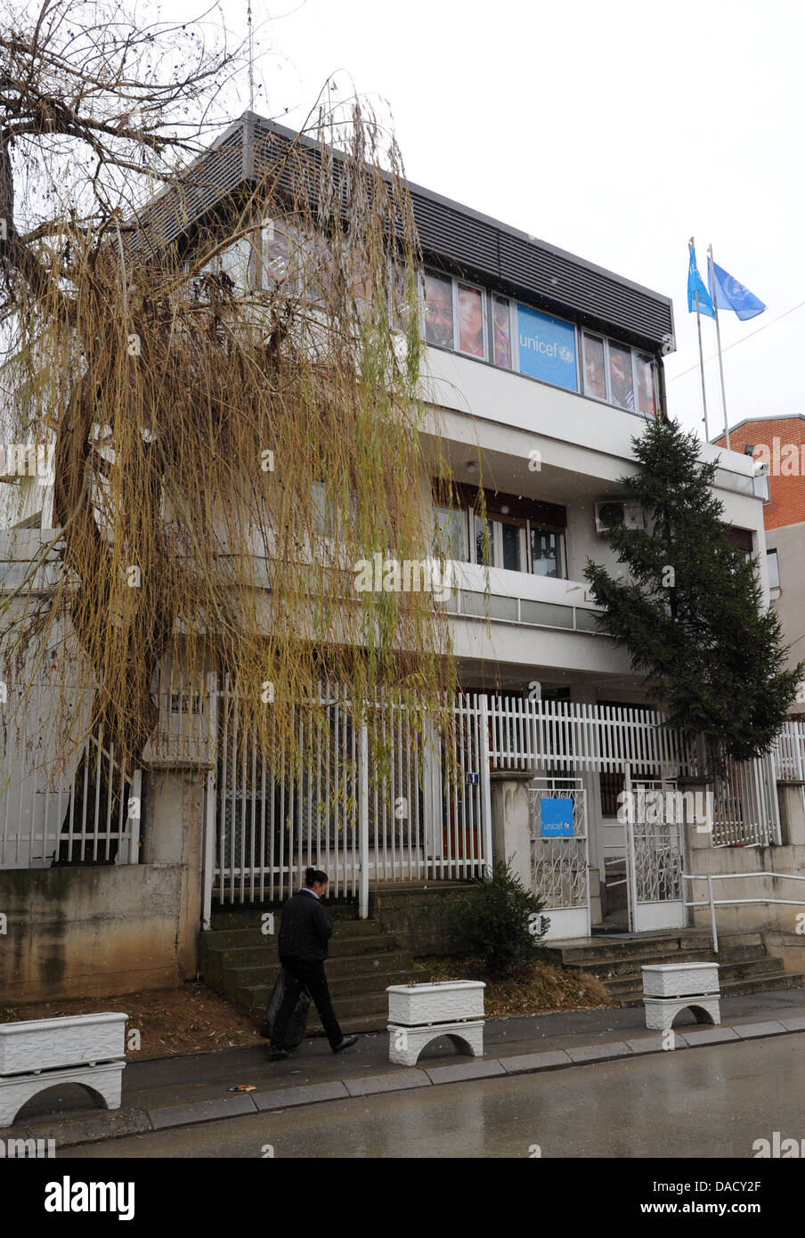 The office of the United Nation's child welfare organisation UNICEF is ...
