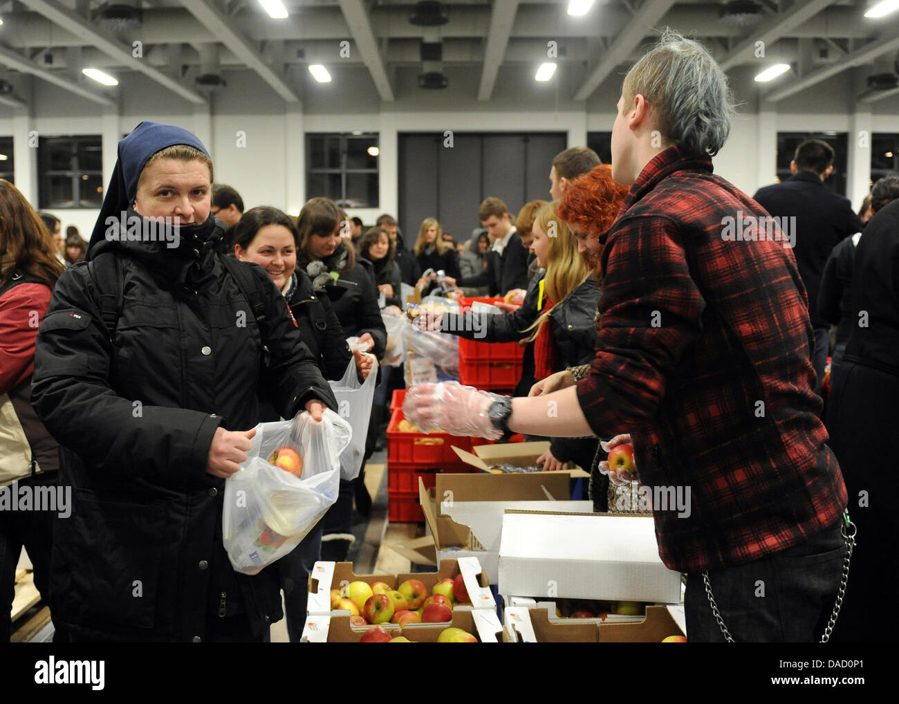 Participants of the 34th European Taize meeting for young are pictured ...