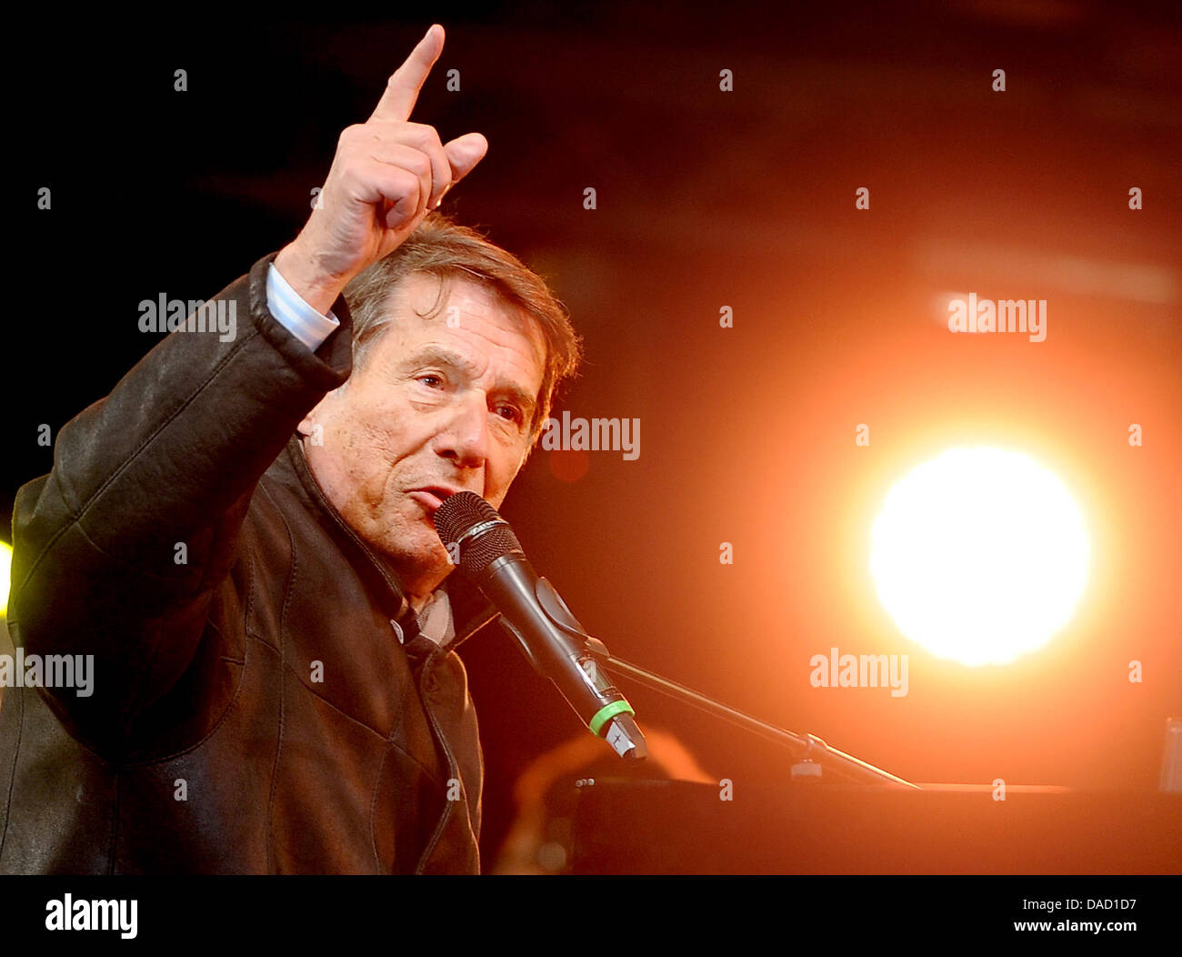 German singer Udo Juergens performs during the rehearsal for the Open ...