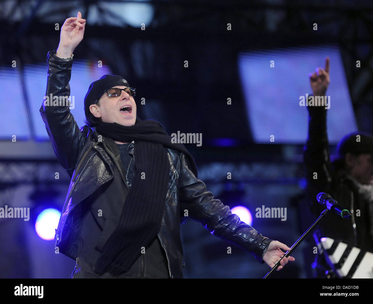German singer Klaus Meine of the German rock band Scorpions performs ...
