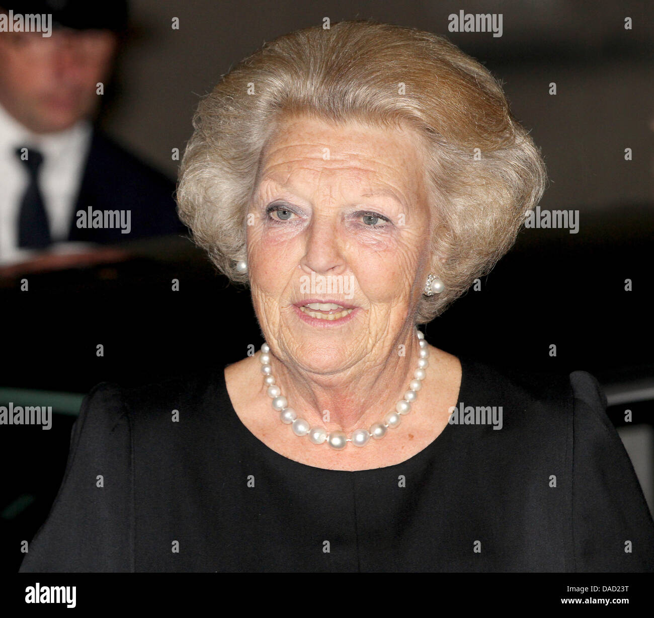 Dutch Queen Beatrix attends the re-opening of the Scheepvaartmuseum ...
