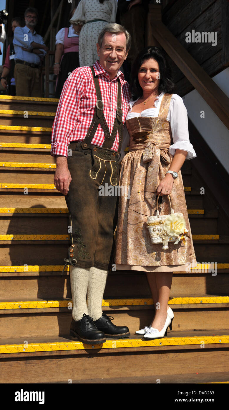 CFO of the Bundesliga club FC Bayern Munich, Karl Hopfner, and his ...