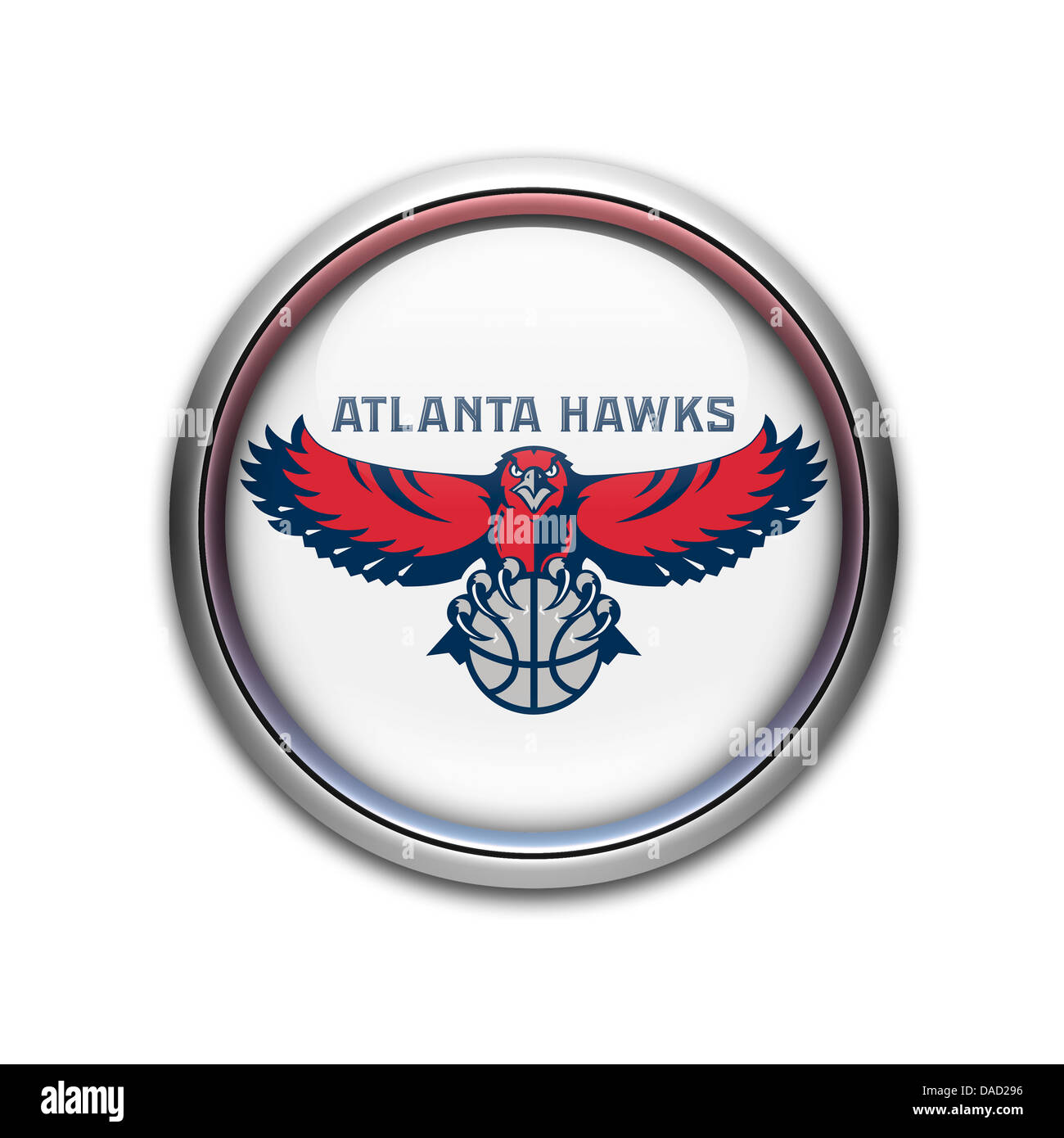 Atlanta Hawks Logo Symbol Icon Stock Photos & Atlanta Hawks Logo Symbol ...