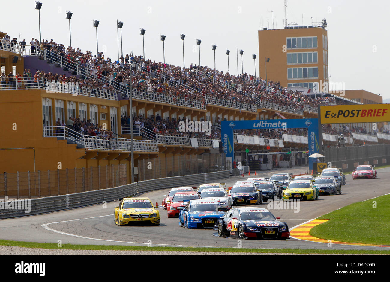 Swedish DTM-driver Mattias Ekstroem of Audi Sport Team Abt Sportsline ...