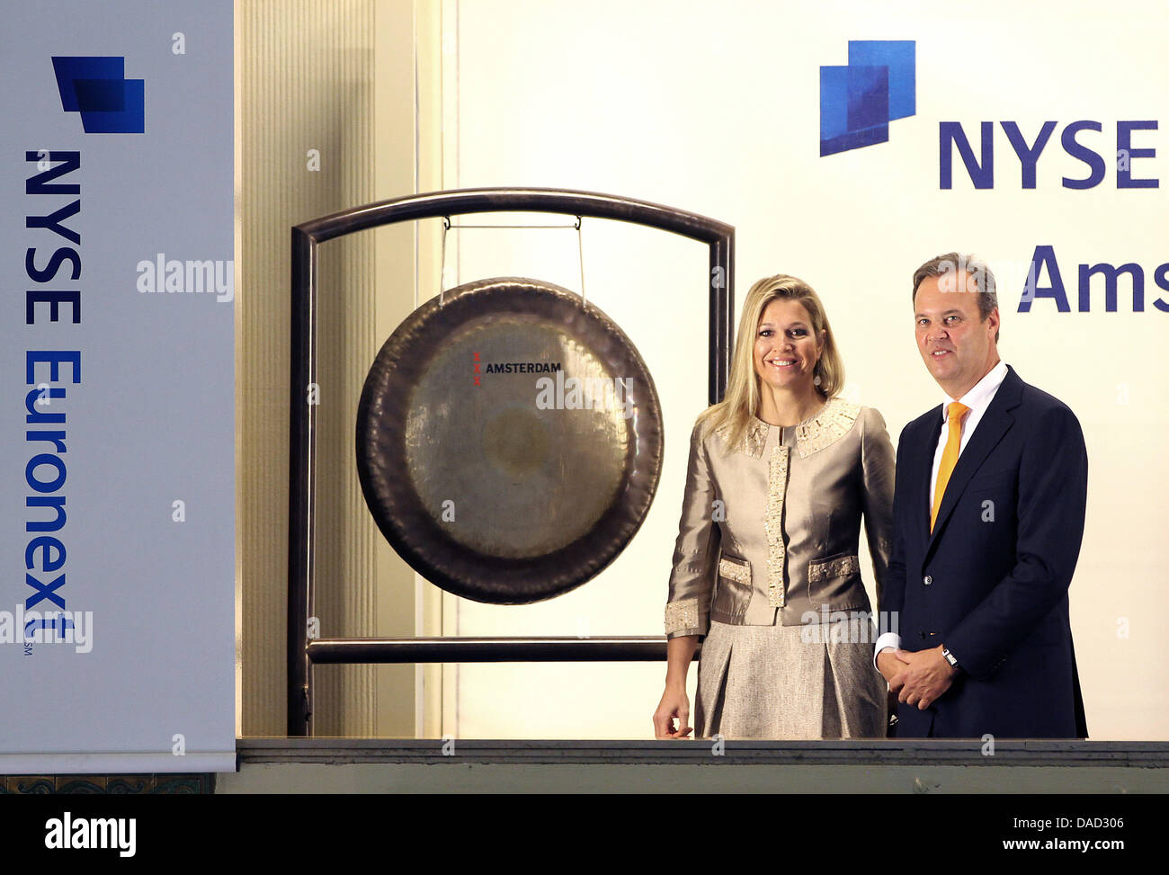 Dutch Crown Princess Maxima attends the opening of the new trading ...