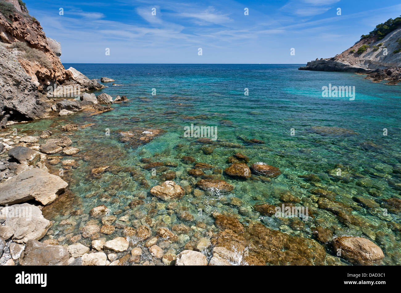 Banyalbufar beach. Mallorca. Spain Stock Photo - Alamy