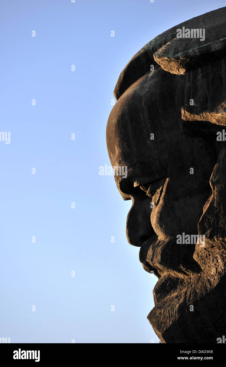 The Karl-Marx-bust is seen in Chemnitz, Germany, 30 September 2011. 40 ...