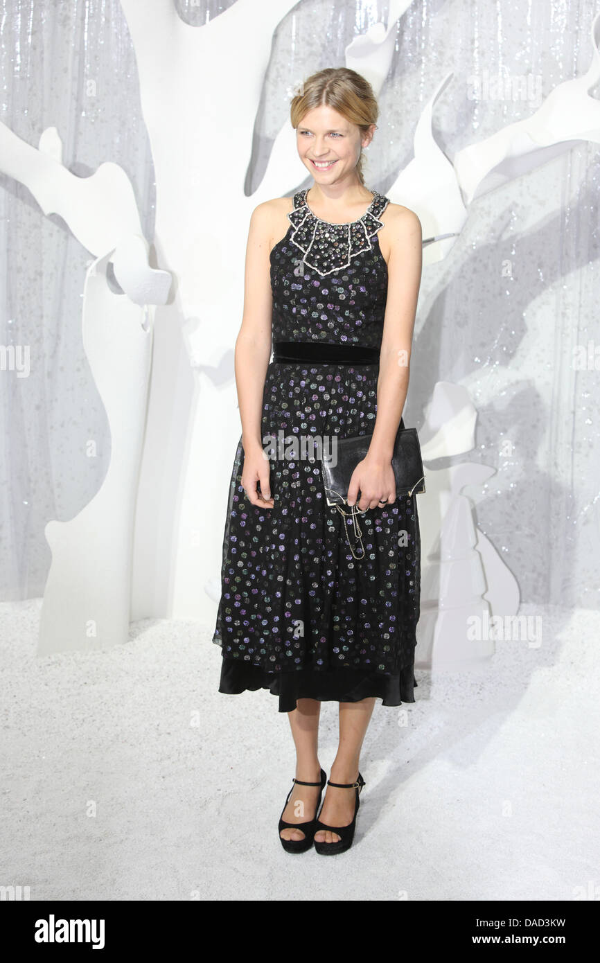 French actress and model Clémence Poésy attends the presentation of ...
