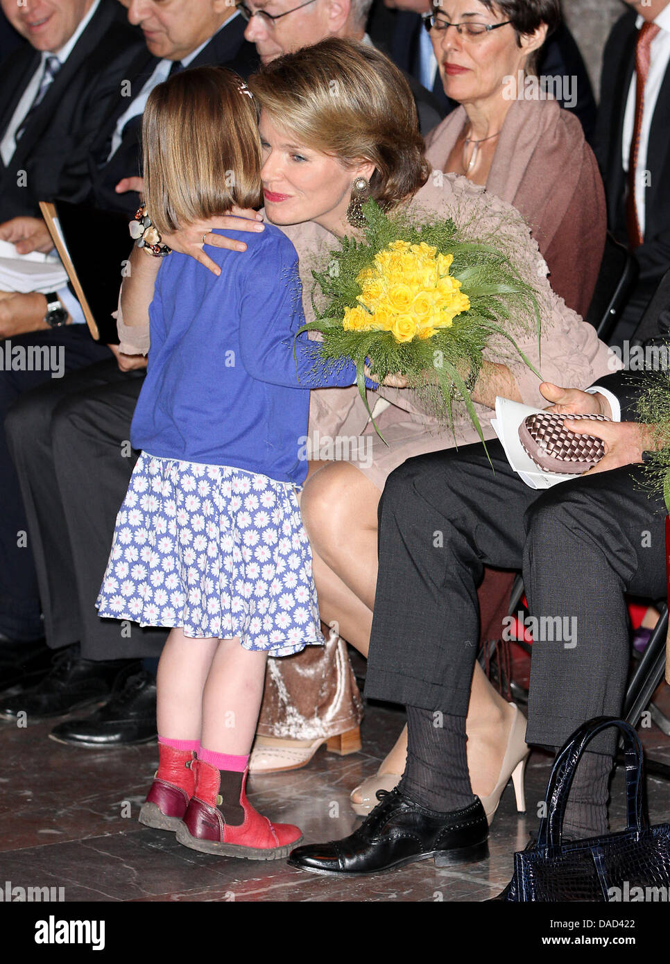 Crown Princess Mathilde of Belgium attends the opening of the 23rd ...