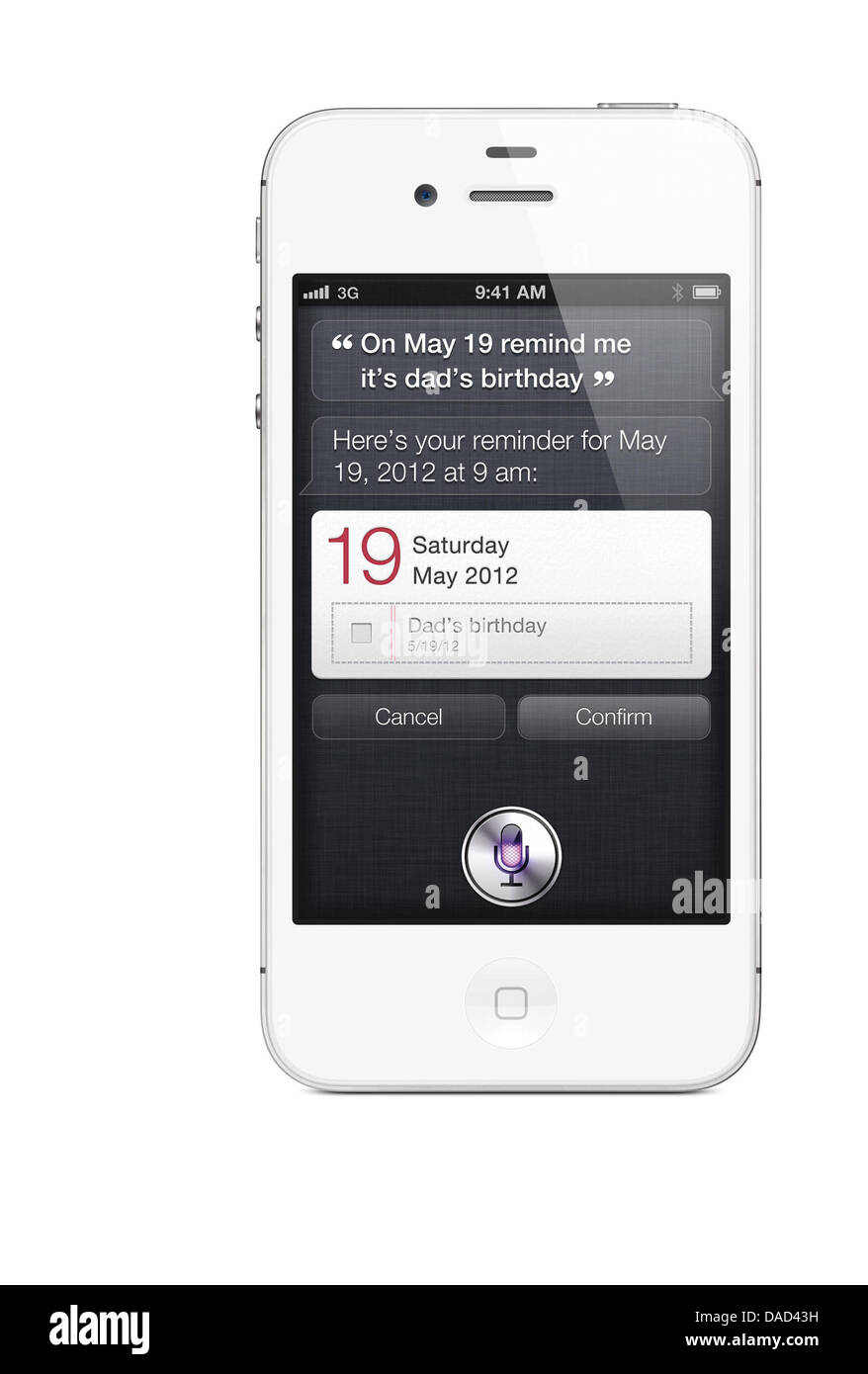 A handout file of Apple dated 04 October 2011 shows the new model of ...