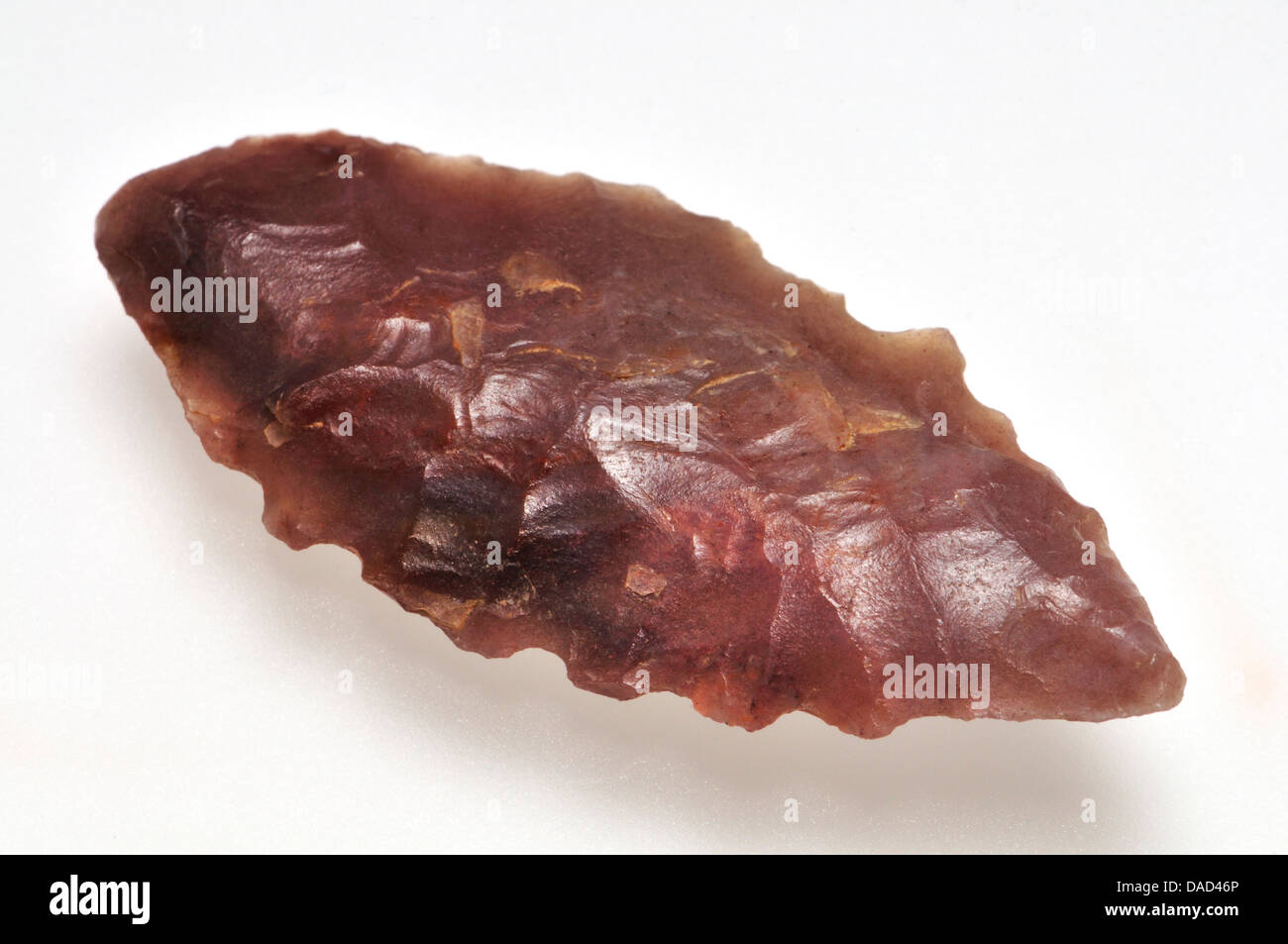 Neolithic Flint Arrowhead c4000BC (Sahara desert Stock Photo - Alamy