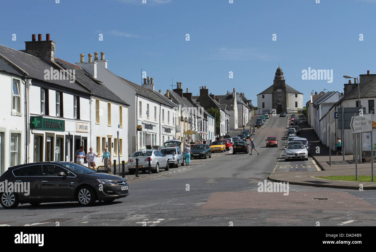 Islay scotland village bowmore hi-res stock photography and images - Alamy