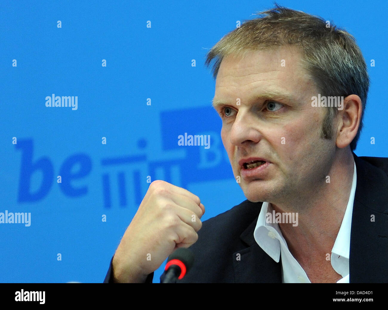 The chairman of Berlin's Green Party state parliamentary group, Volker ...