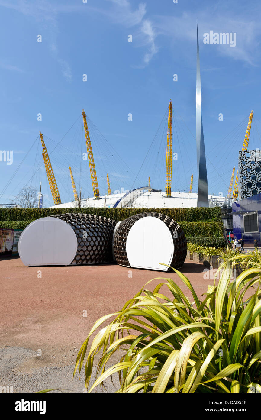 Millennium Dome in Greenwich, London, England, United Kingdom Stock ...