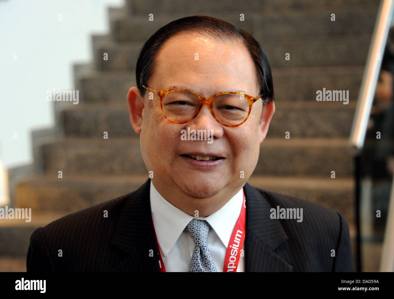 The head of a large Asian investment fond, Victor Chu, attends an ...