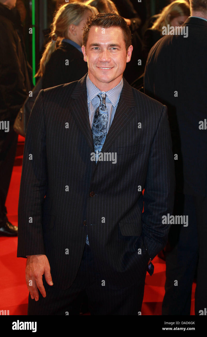 US film director Tate Taylor poses for a picture on the red carpet ...
