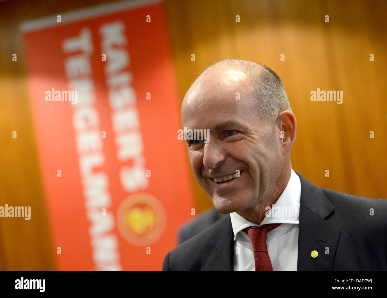 Karl-Erivan Haub, chairman of trade group Tengelmann, arrives at a ...