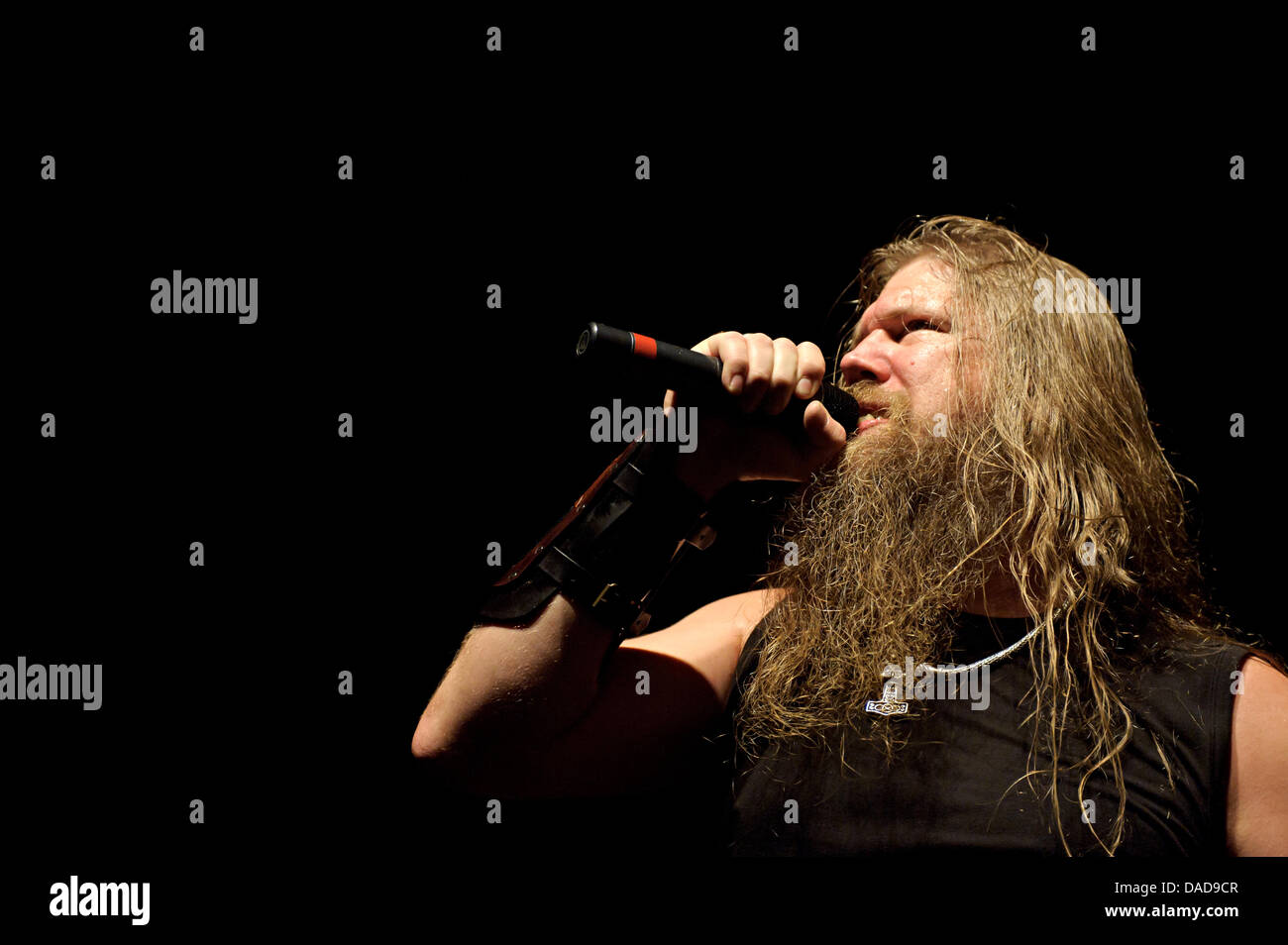 Death Metal Band Amon Performs High Resolution Stock Photography and ...