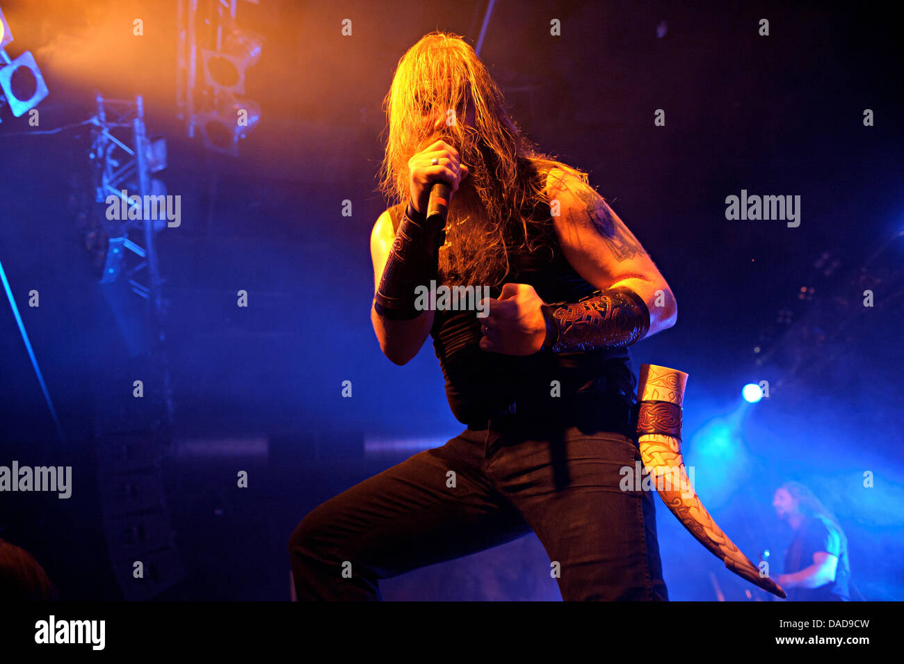 Death metal band amon performs hi-res stock photography and images - Alamy