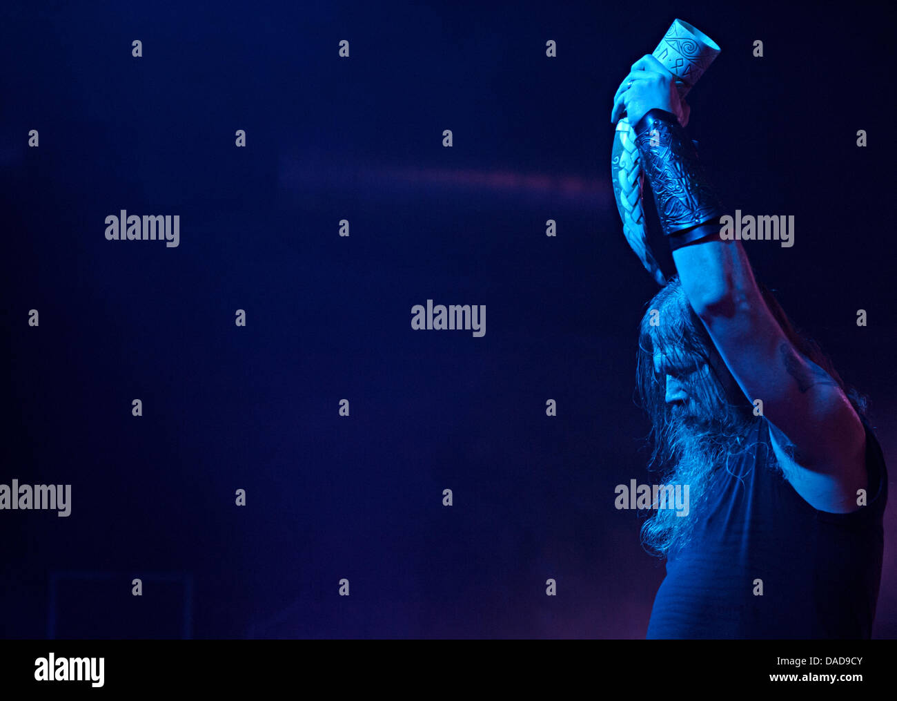 Death metal band amon performs hi-res stock photography and images - Alamy