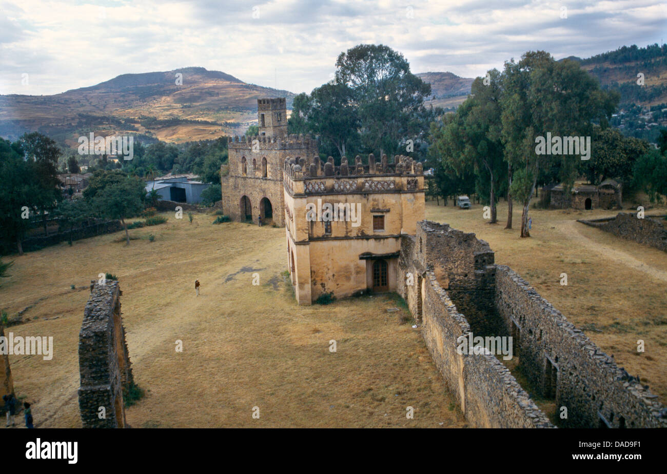Gondar Ethiopia Fasildas Castles Stock Photo - Alamy