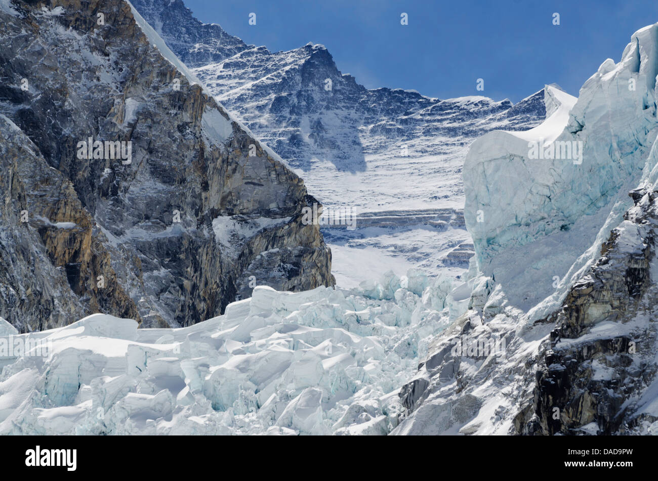 Mount Everest Khumbu Icefall
