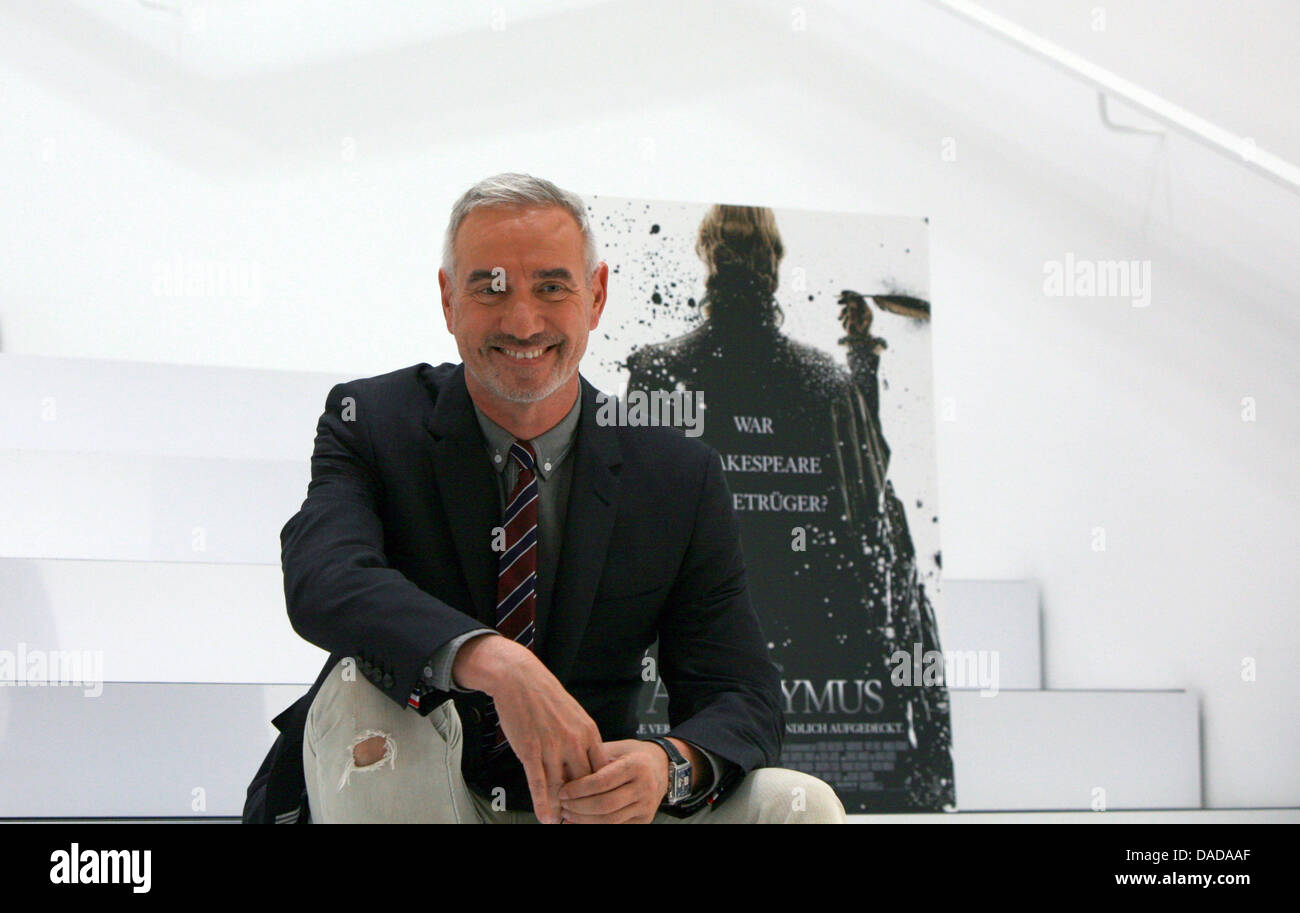 German Hollywood director Roland Emmerich poses during a photo session ...