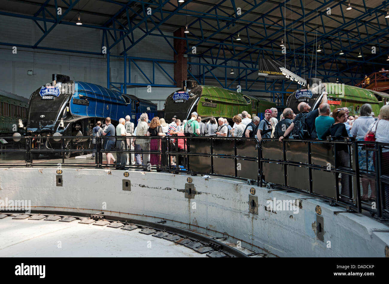 The Great Gathering - six A4 Class locomotives steam train locomotive ...
