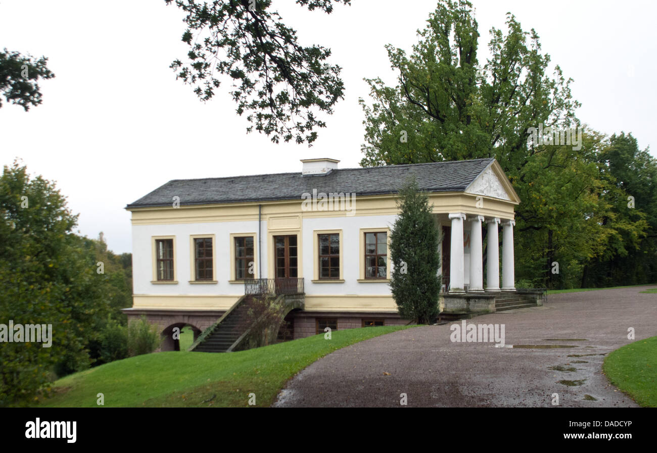 The Roman House is seen in the Ilmpark in Weimar, Germany, 12 October ...