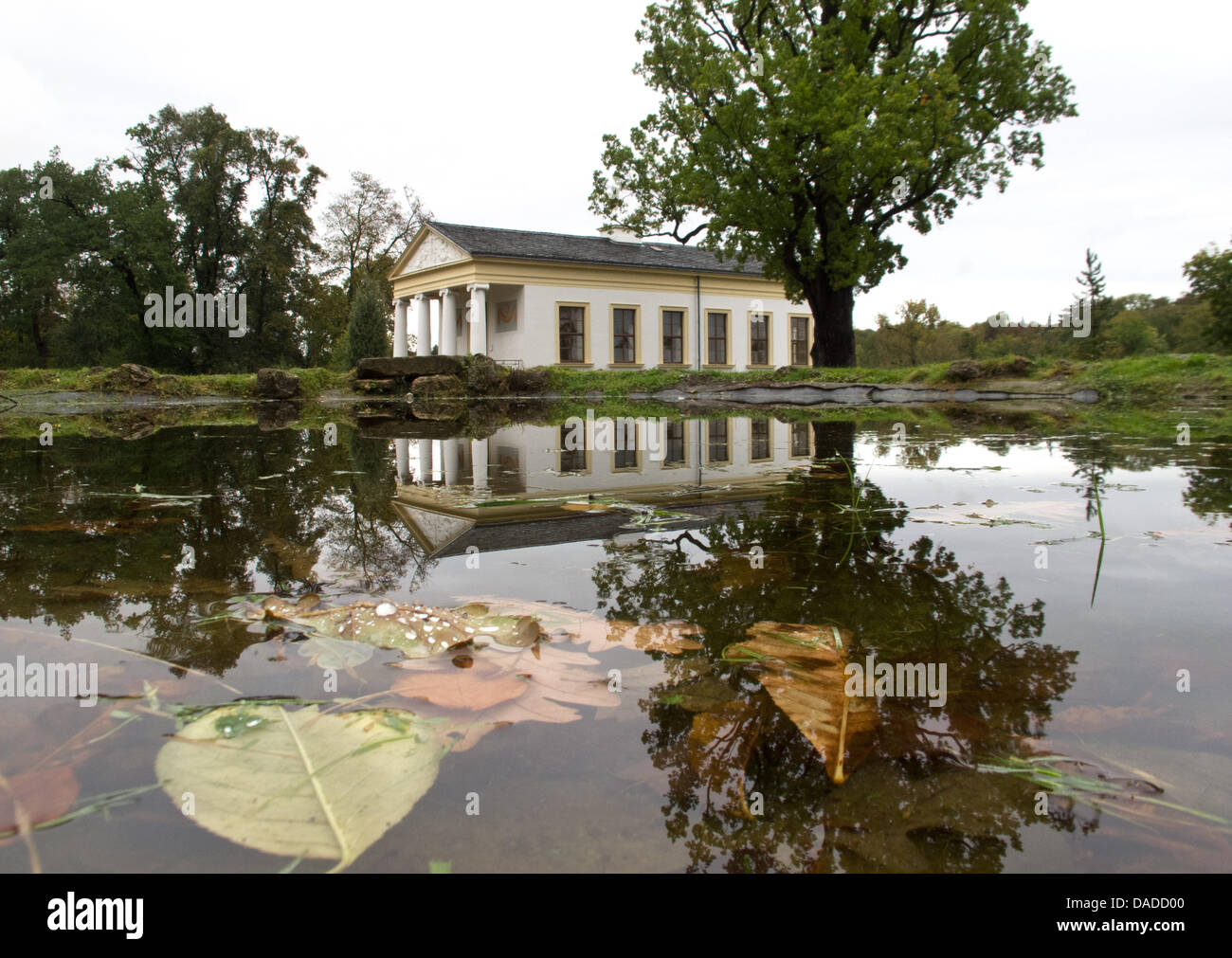 The Roman House is seen in the Ilmpark in Weimar, Germany, 12 October ...