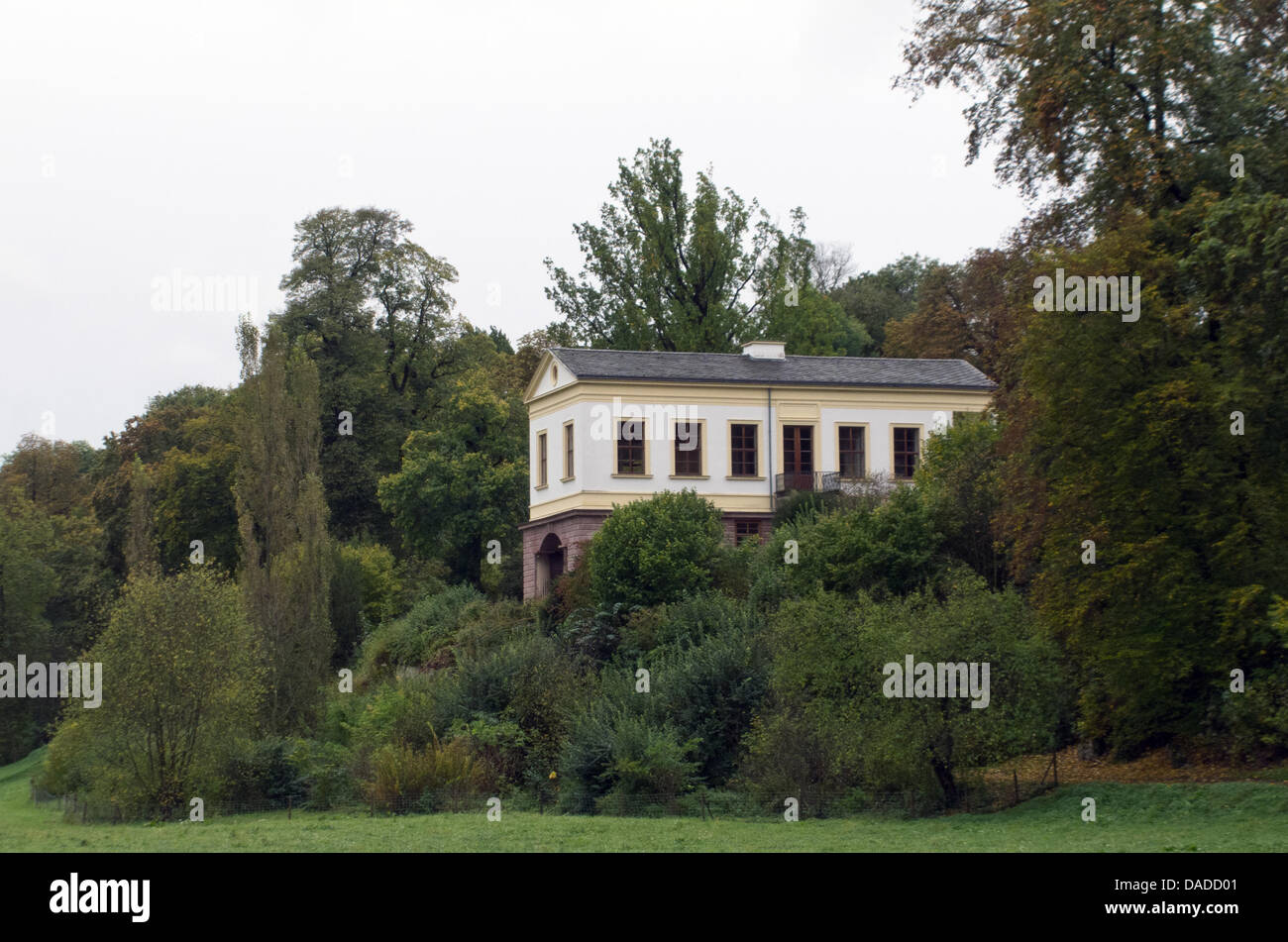 The Roman House is seen in the Ilmpark in Weimar, Germany, 12 October ...