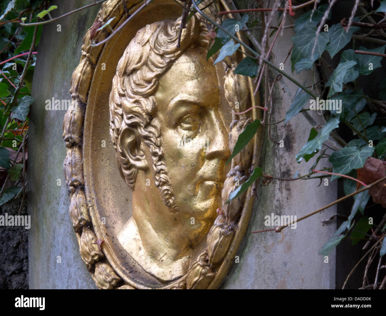 The grave of the Austrian composer Johann Nepomuk Hummel is seen on the ...