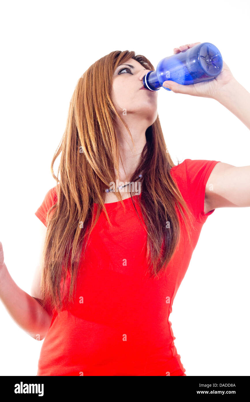 Beautiful smart girl glasses looking hi-res stock photography and ...