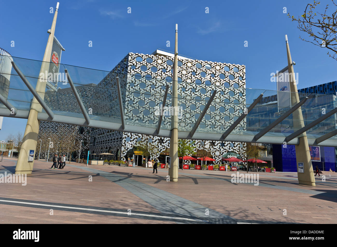 Ravensbourne college building in North Greenwich near the Millennium ...
