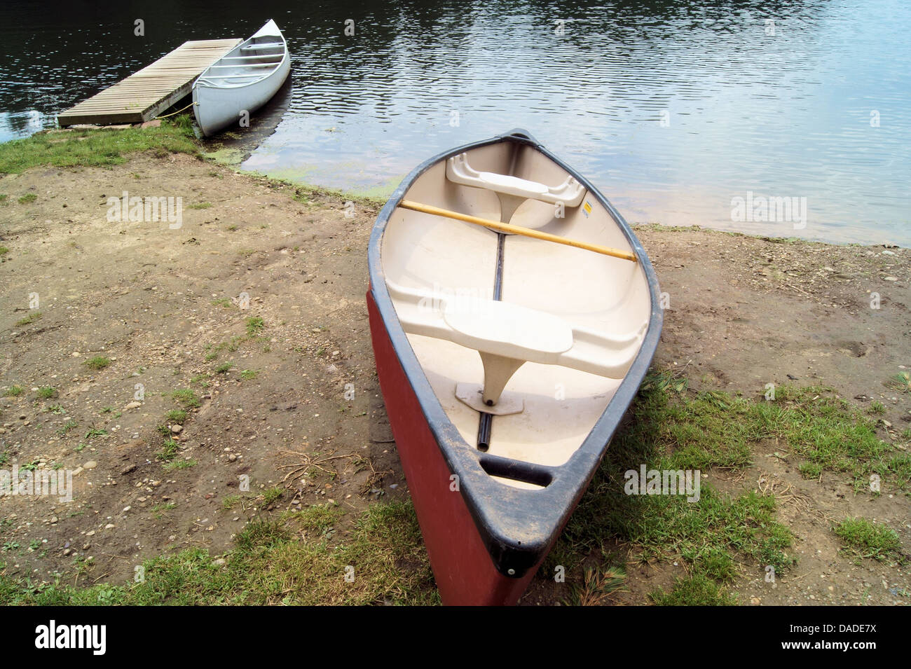 Silver canoe hi-res stock photography and images - Alamy
