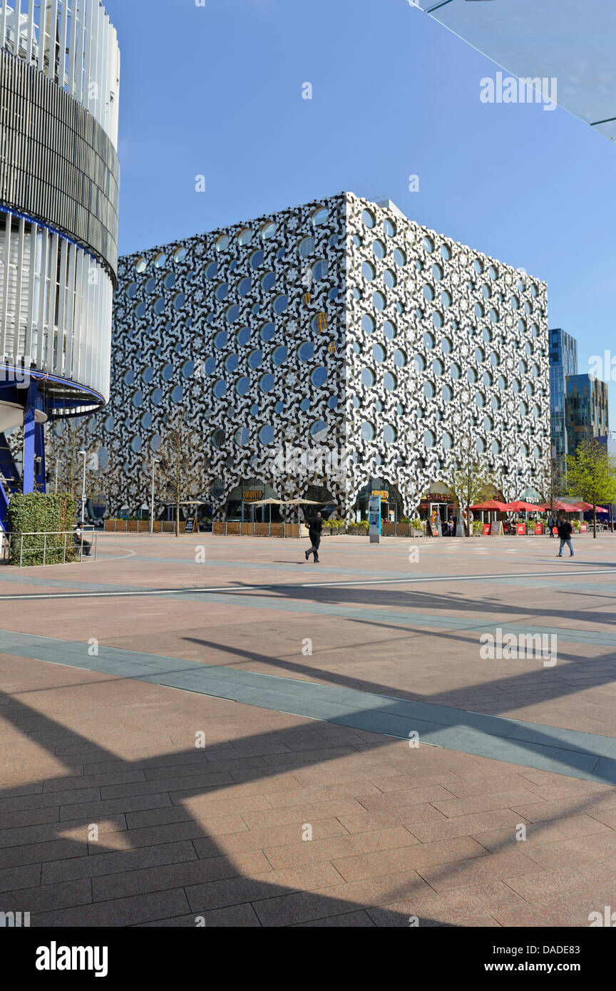 Ravensbourne college building in North Greenwich near the Millennium ...
