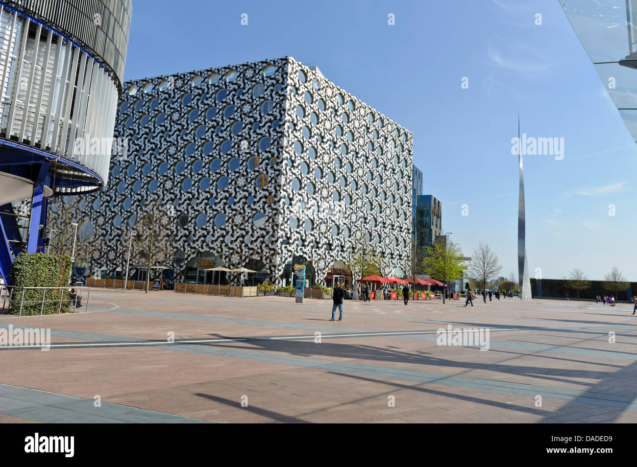 Ravensbourne college building in North Greenwich near the Millennium ...
