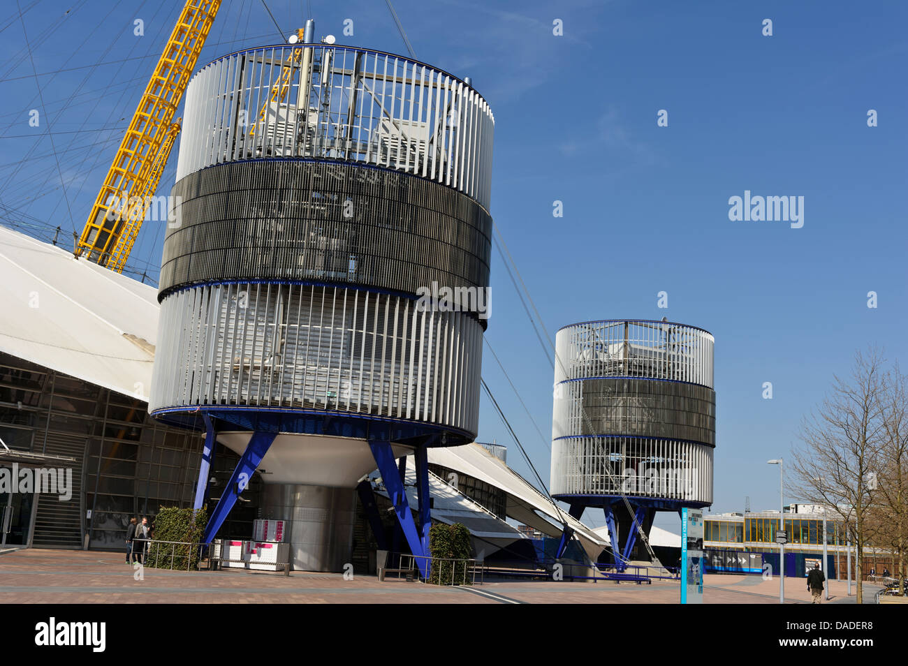 Ventilation system at O2 Arena, Greenwich, London, England, United ...