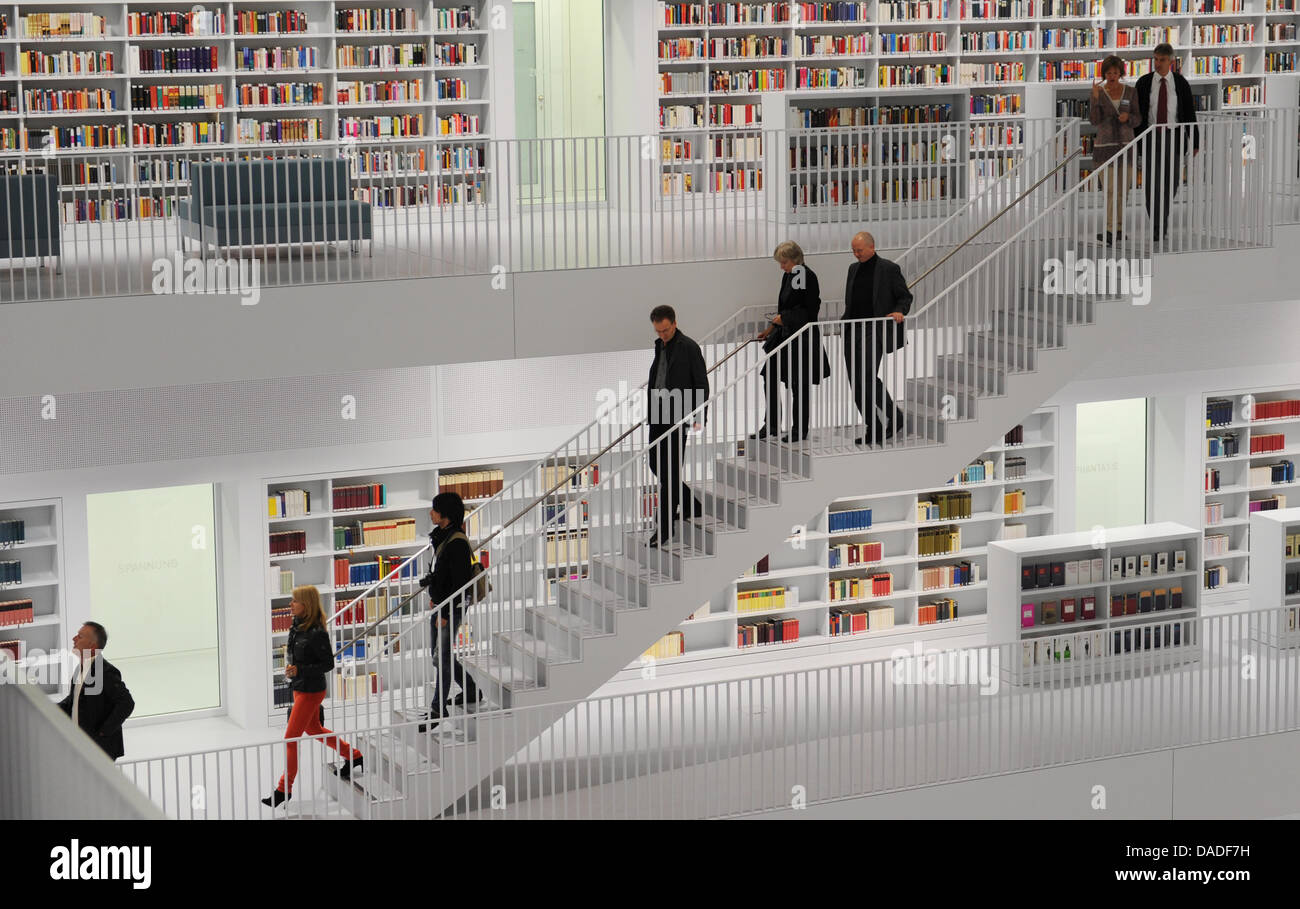 The reading room of the new municipal library is pictured on Mailaender ...