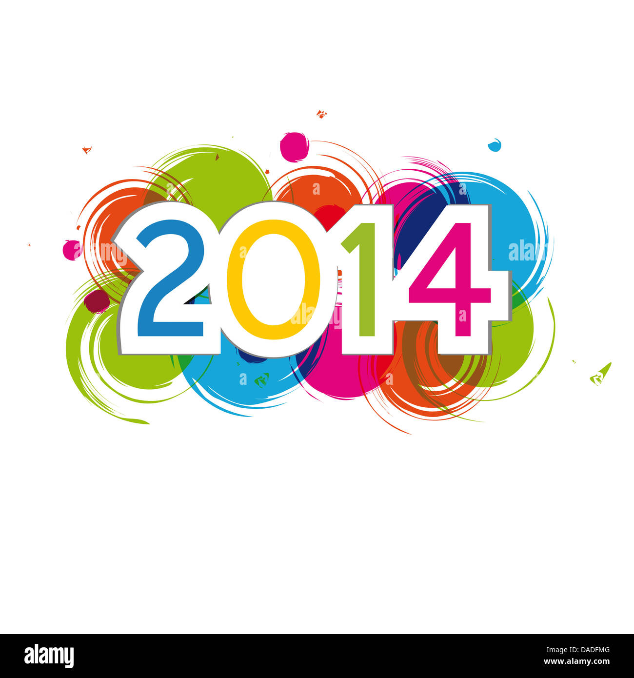 2014 colors Cut Out Stock Images & Pictures - Alamy